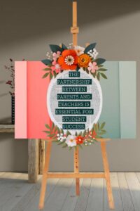 PTM Bulletin Board Ideas with Inspirational Quotes - 1thousandideas