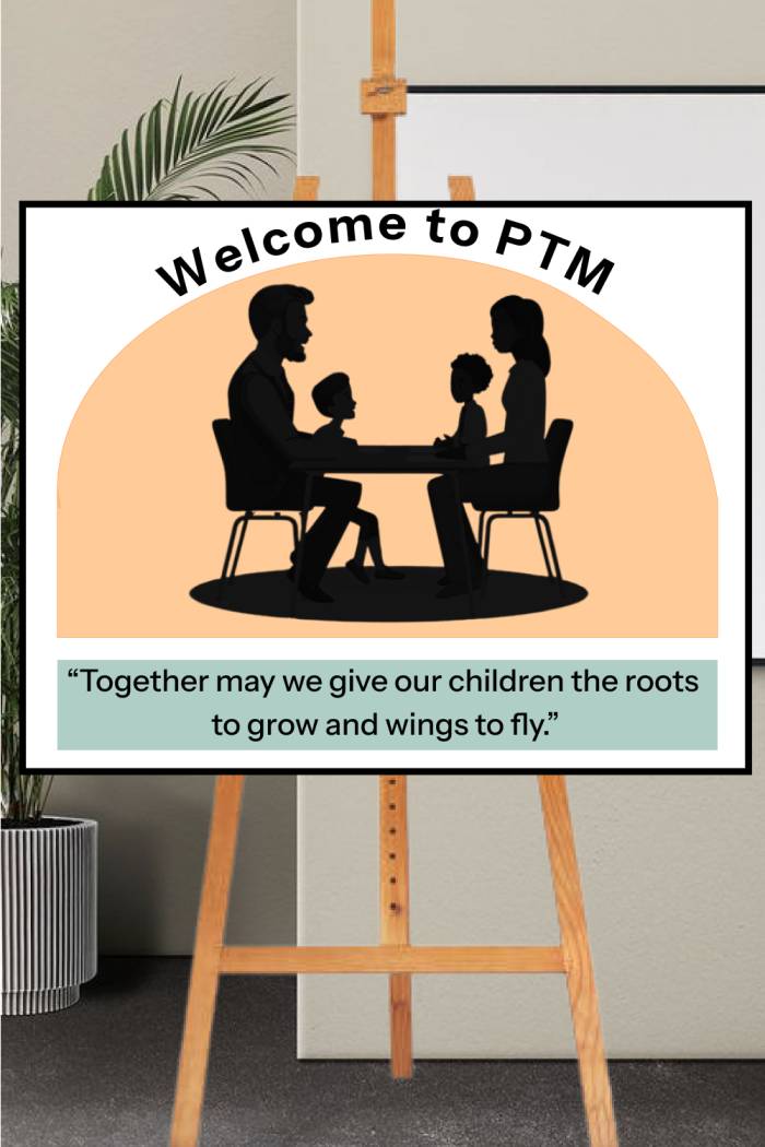 PTM Bulletin Board Ideas with Inspirational Quotes - 1thousandideas