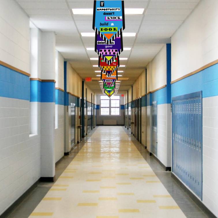 School Hallway Banners - 1thousandideas