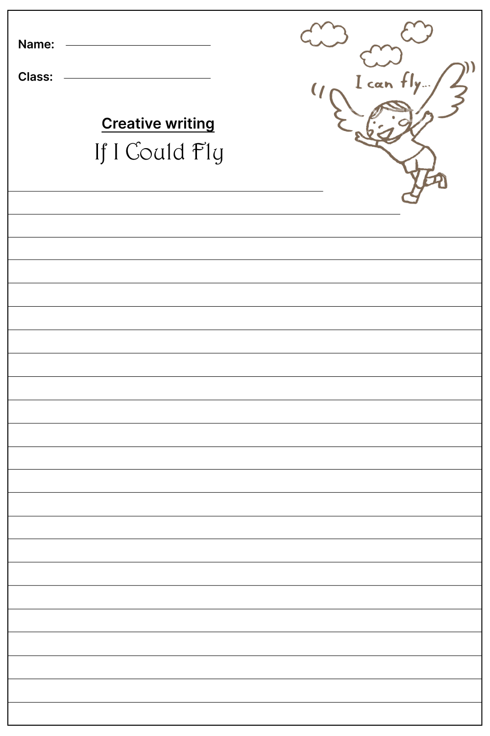 “What If” imaginative Writing Prompts for Kids (Free PDFs) - 1thousandideas