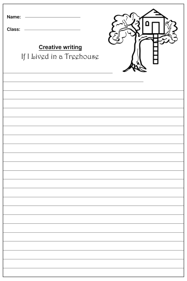 50+ Printable Writing Prompts | Creative Writing Worksheets ...