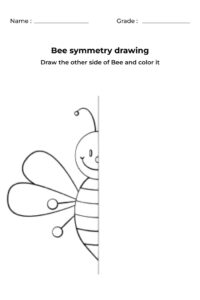 Animal Symmetry Drawing Worksheets | Draw the Other Side - 1thousandideas