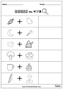Guess the Word—Free Printable Worksheets for Kids (PDF) - 1thousandideas